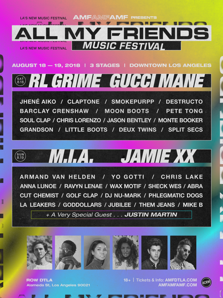 All My Friends Festival Unveils Lineup Featuring RL Grime, Gucci Mane ...